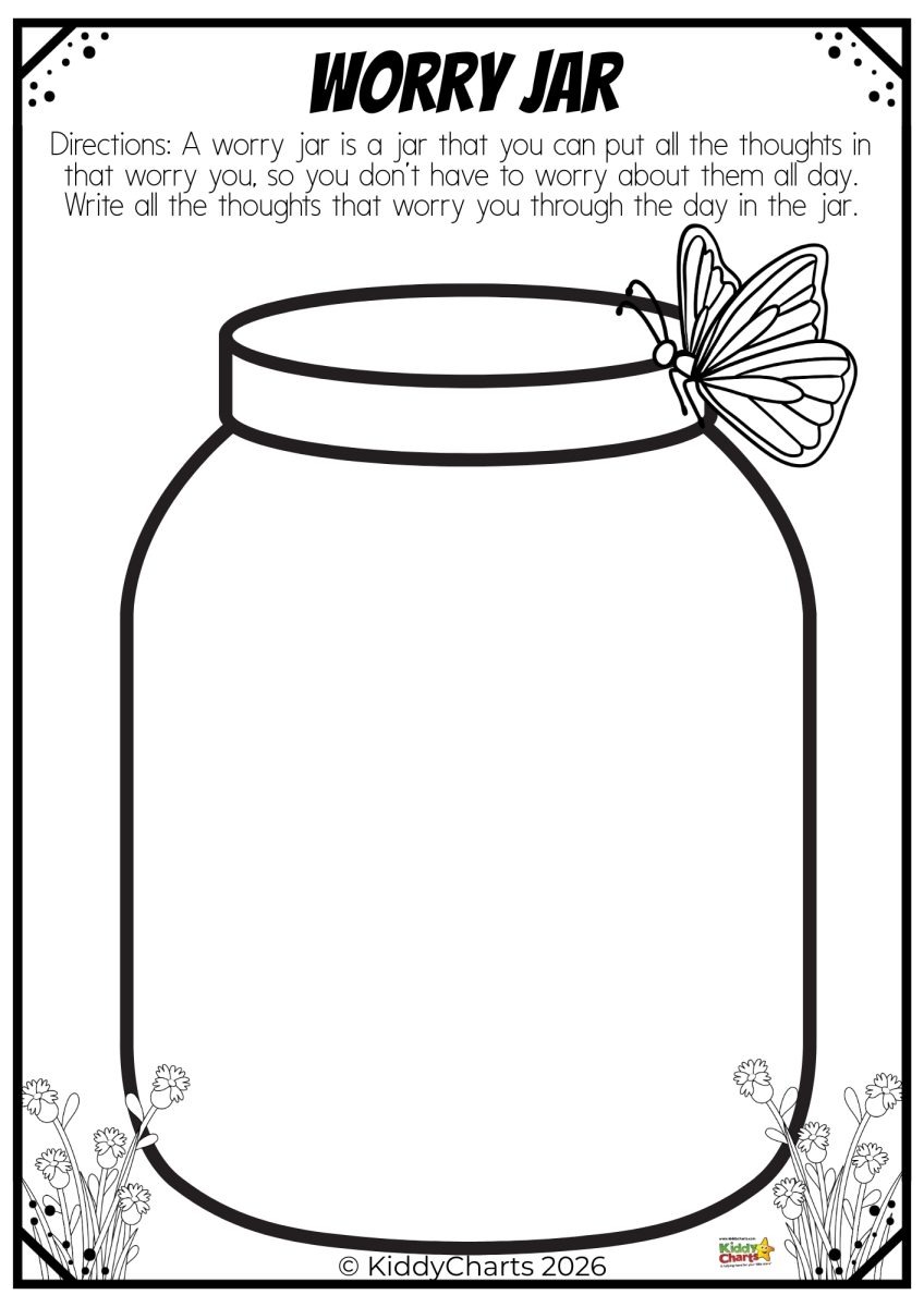 Best Worry Worksheet for Managing Anxiety and Stress Effectively